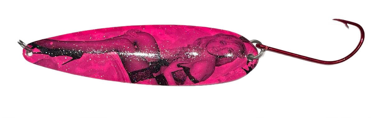 HS312 - Amber | 4 3/4" Inch Hooligan Spoon – Best Lure Co.